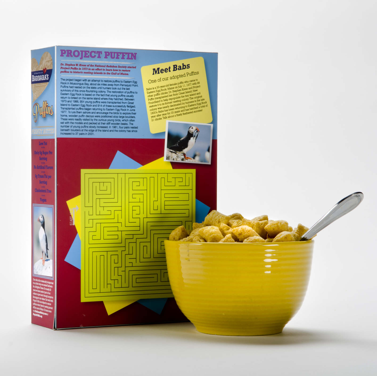 Puffins Cereal - Kelsey East Design