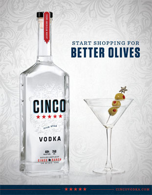 Cinco Vodka - Steve Dean