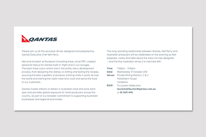 Qantas - Conway Design