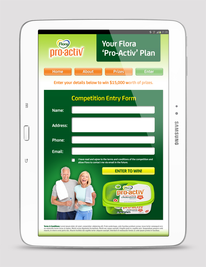 Flora Pro-Activ - Conway Design