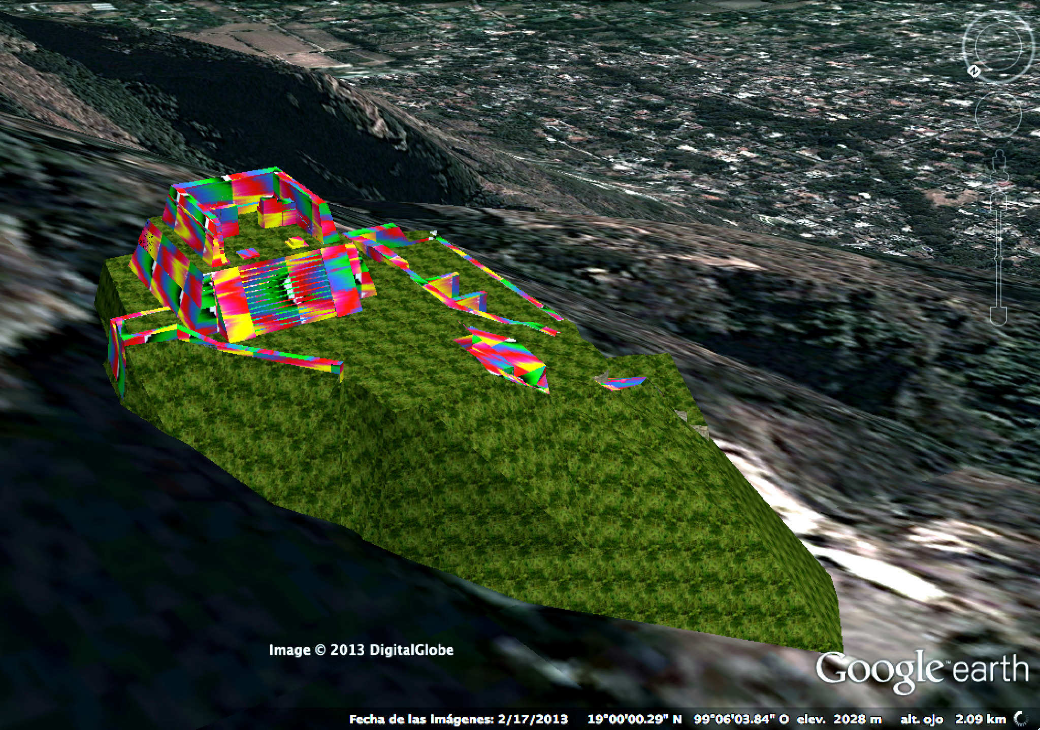 New Ruins. Google Earth Tour - Manuel Fernández