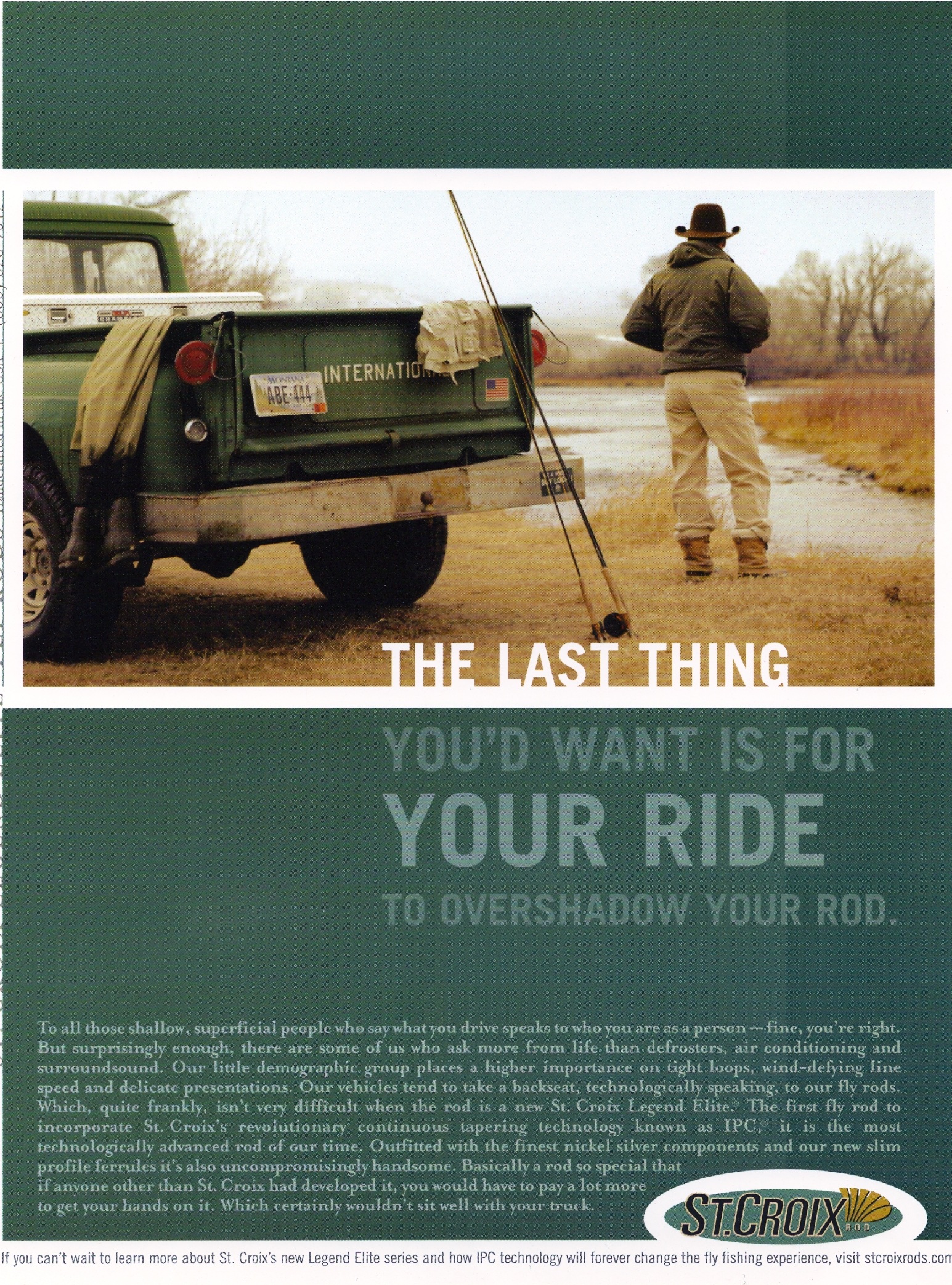 St. Croix Rods - Walt Burns Creative Director/Copywriter