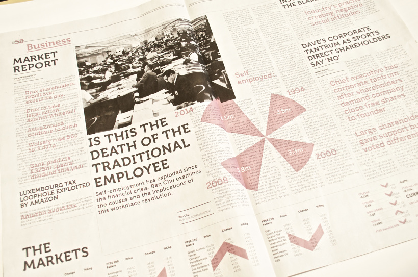 Self Initiated: Highlight newspaper - Sarah Kettle