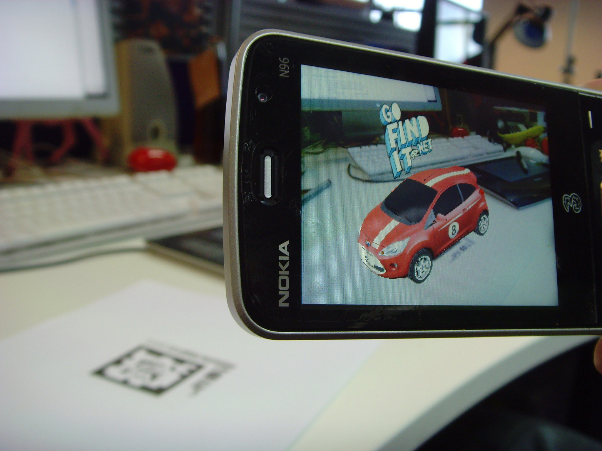 Augmented Reality Mobile App - Ford Ka - Nick Hearne