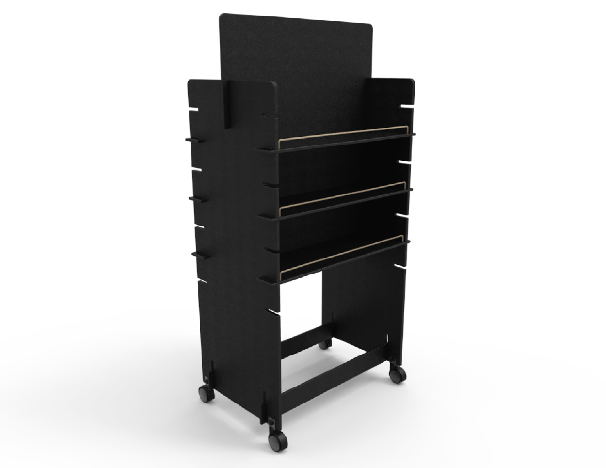 Tool-less MDF Displays - maximo moshel