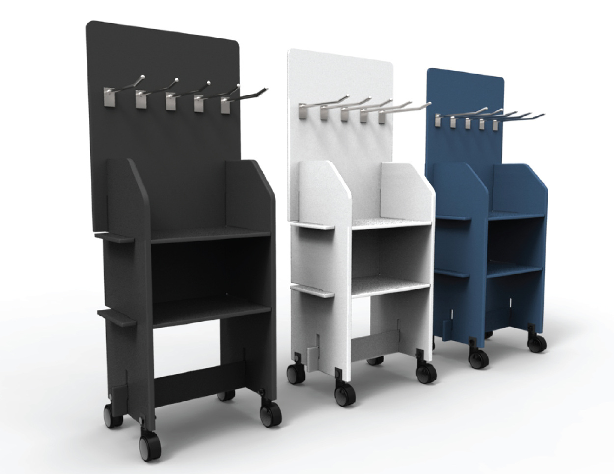 Tool-less MDF Displays - maximo moshel