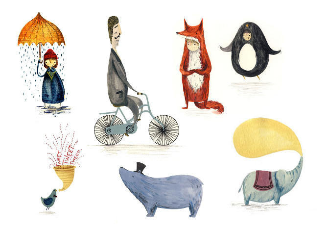 Characters - Ellie Jenkins Illustration