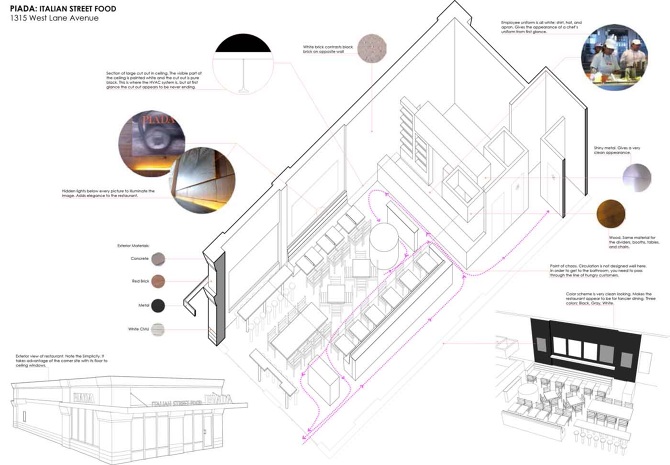 Work: Restaurant Axonometric - BE2