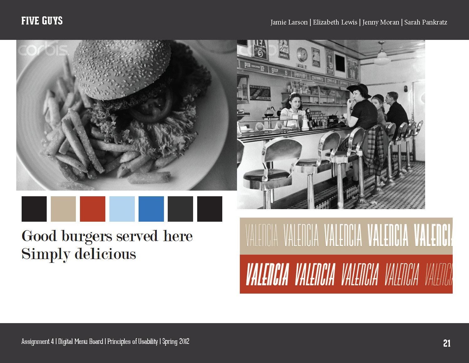 Five Guys Tableside POS Design - Jamie Larson Portfolio