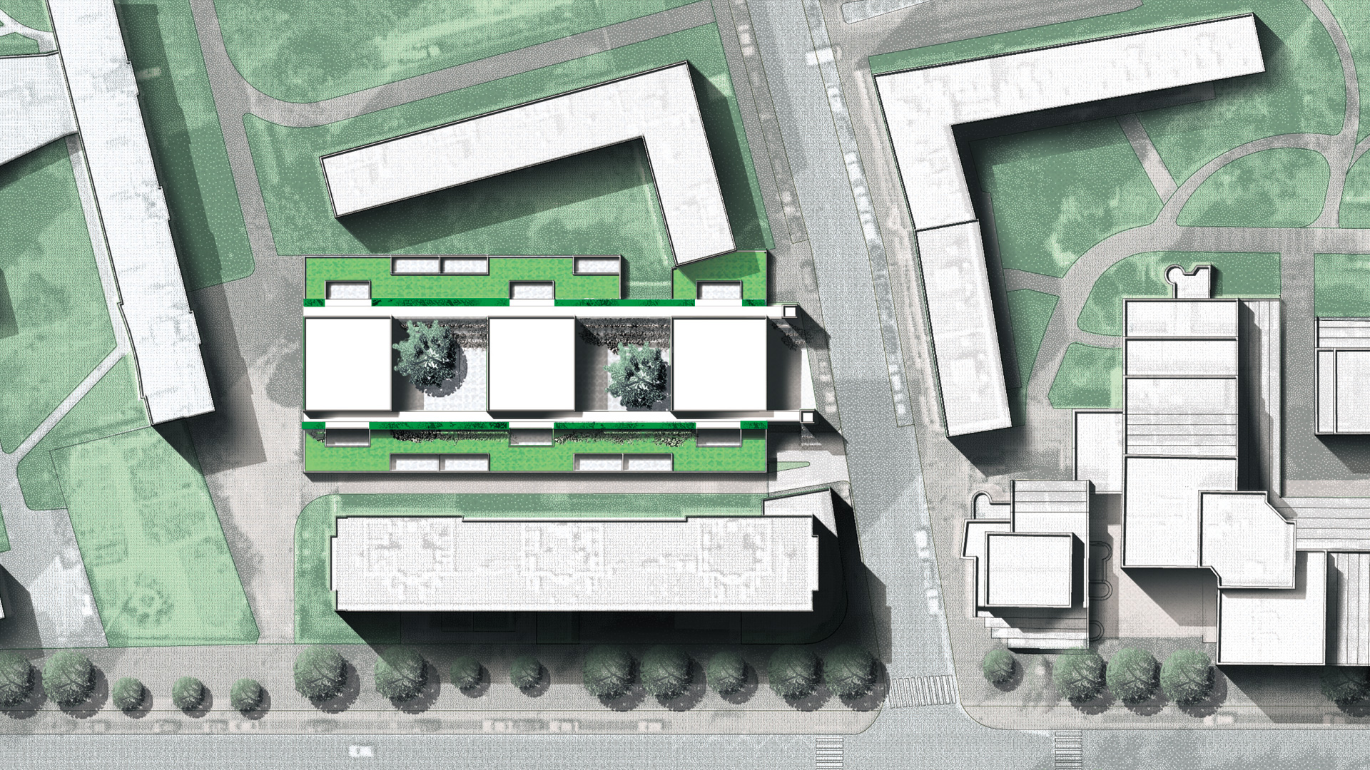 PARIS XIX RUE RIQUET // Logements - Opus 5 Architectes