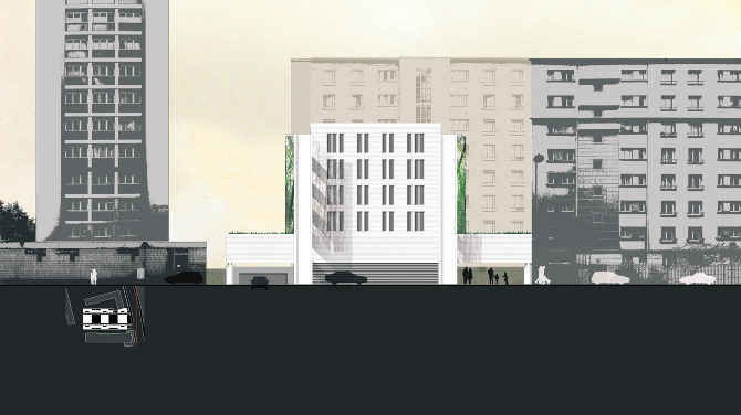 PARIS XIX RUE RIQUET // Logements - Opus 5 Architectes