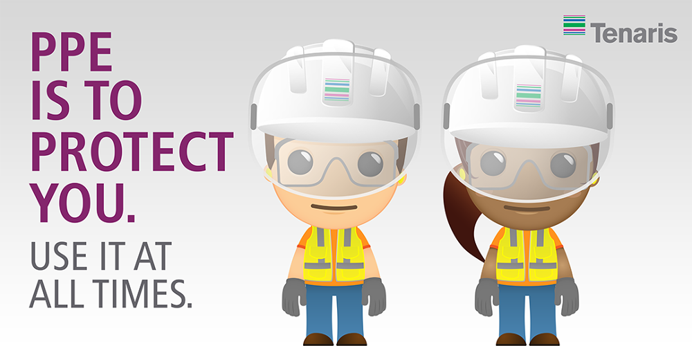 Tenaris HSE Safety Banners - Anita W. Zhou | Brand Builder | Designer ...