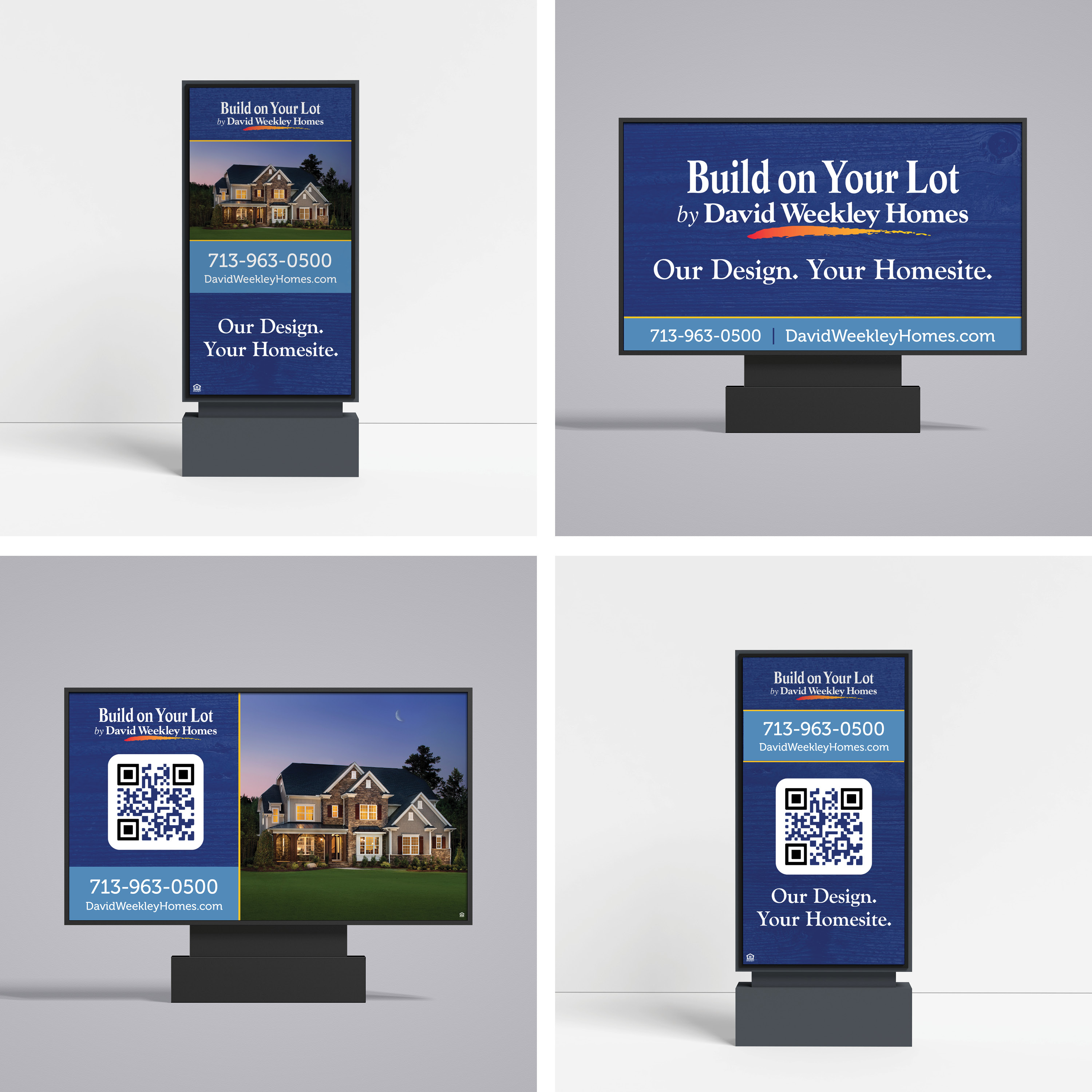 DWH Community Signage - Anita W. Zhou | Sr. Graphic Designer