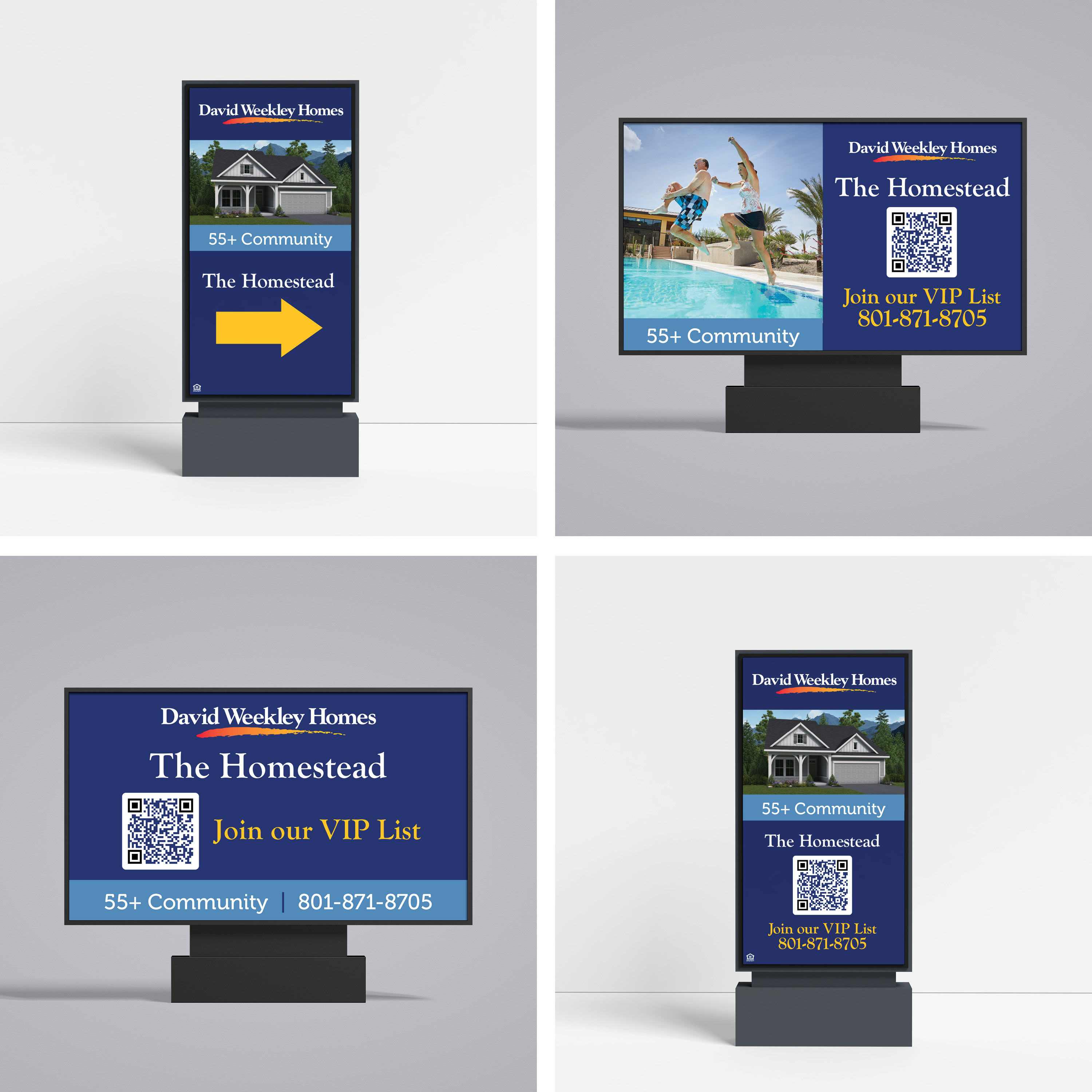 DWH Community Signage - Anita W. Zhou | Sr. Graphic Designer