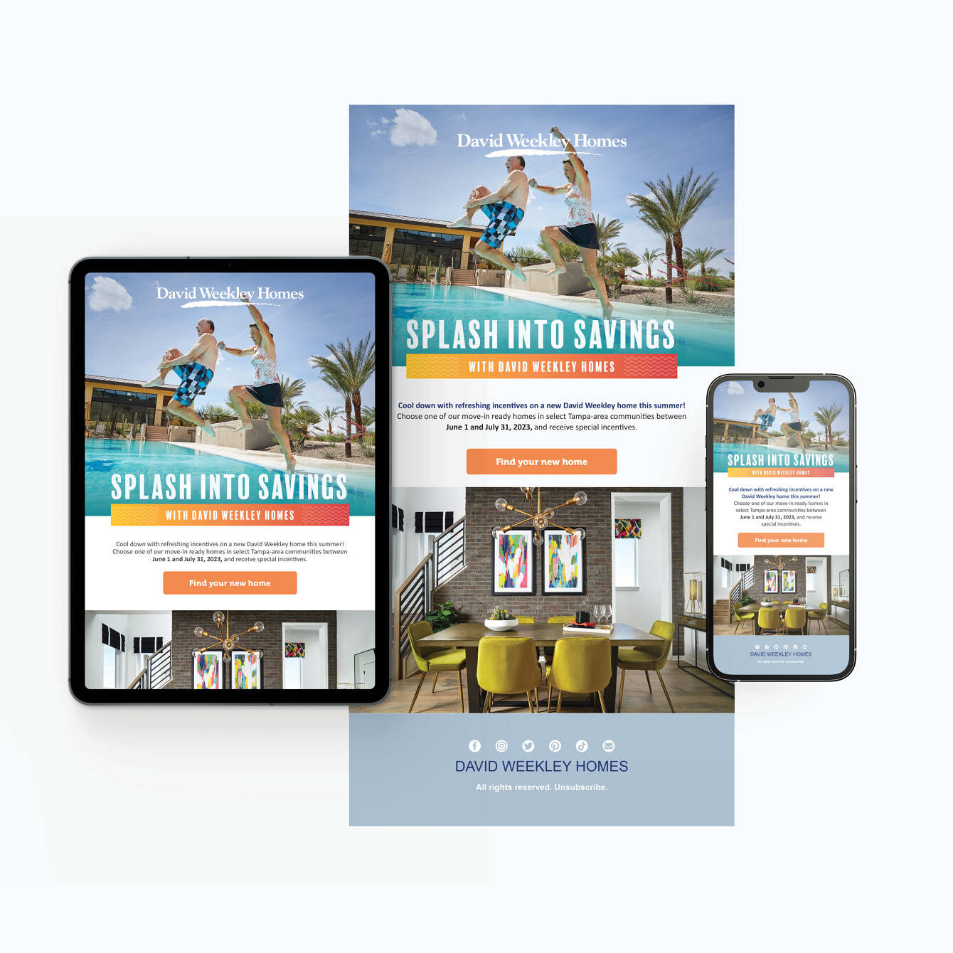 Splash into Savings - Anita W. Zhou | Sr. Graphic Designer