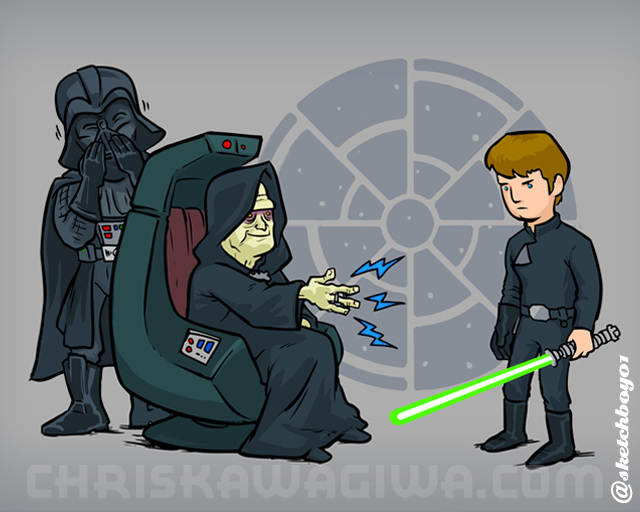 Palpable Prank - Chris Kawagiwa Illustration