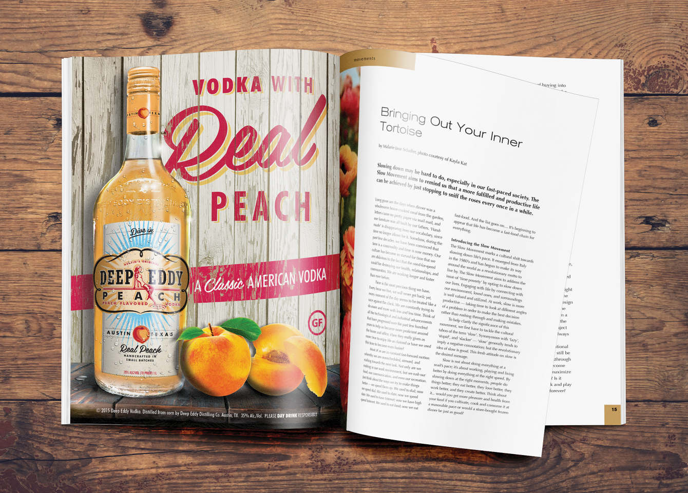 Deep Eddy Vodka Print ads - Mike MacDonald Design