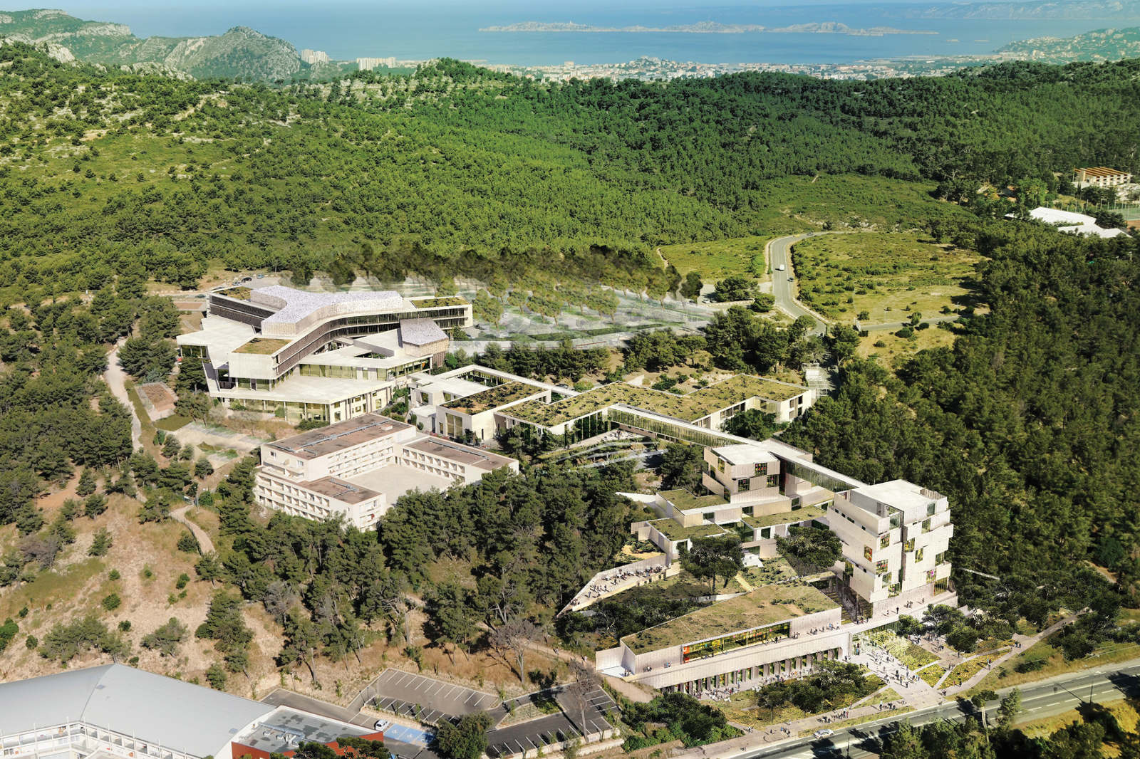 Ecole Kedge, marseille - zeppelin