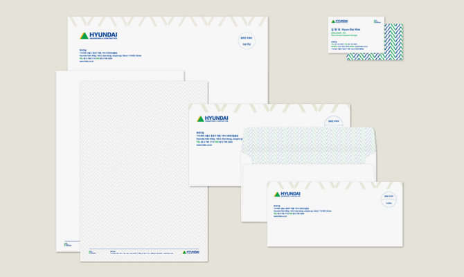 corporate identity for Hyundai Engineering & Construction Co., Ltd ...