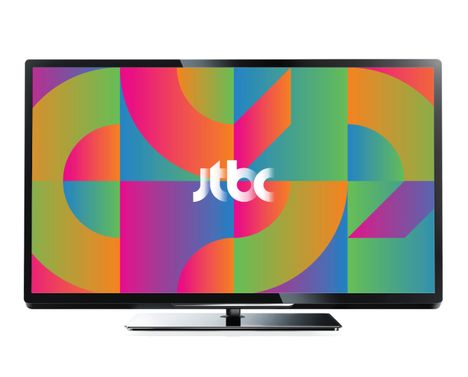 brand identity for JTBC - studio fnt