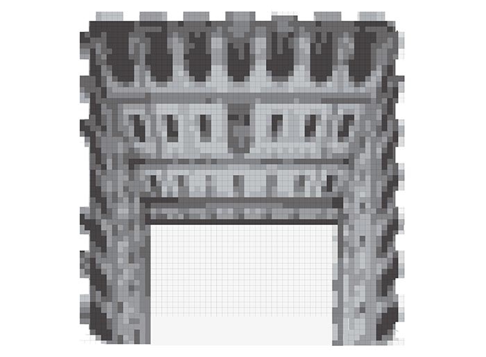 PIXELATED WATER MIRROR - Katja Pettersson