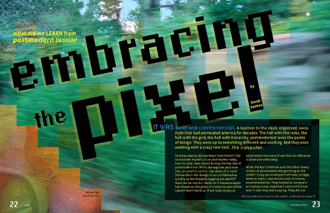 Magazine Redesign - sarahsantos