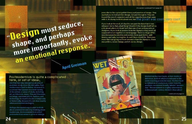 Magazine Redesign - sarahsantos