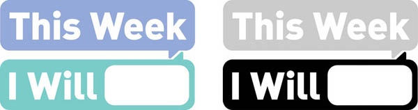 THIS WEEK I WILL... - www.b-ausserhofer.de