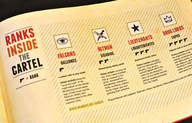 Drug Cartel Information Graphics - nicoledurkin