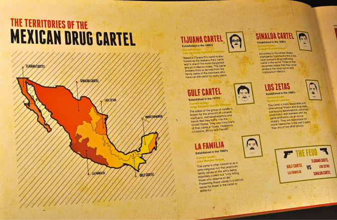 Drug Cartel Information Graphics - nicoledurkin