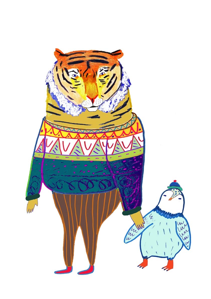 animal illustrations - Ashley Percival Illustration