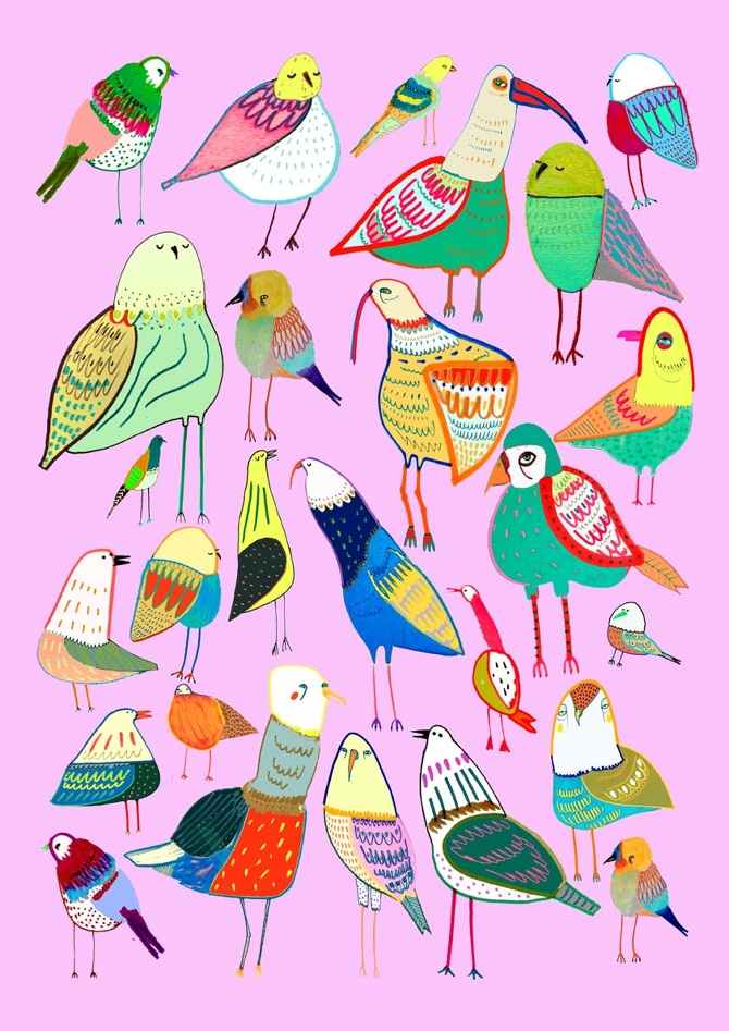 pattern illustration - Ashley Percival Illustration