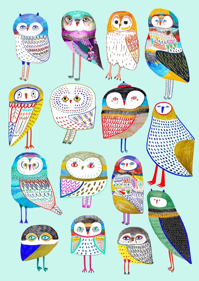 pattern illustration - Ashley Percival Illustration