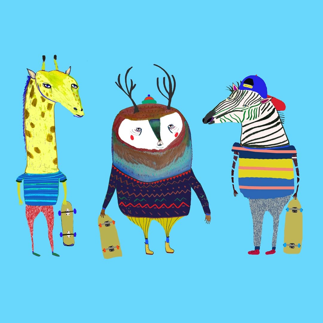 animal illustrations - Ashley Percival Illustration