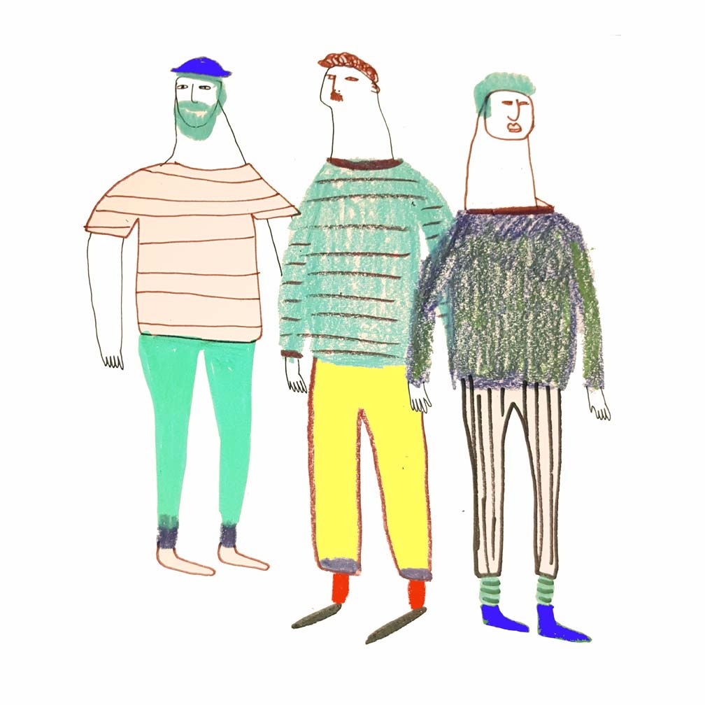 people illustration - Ashley Percival Illustration