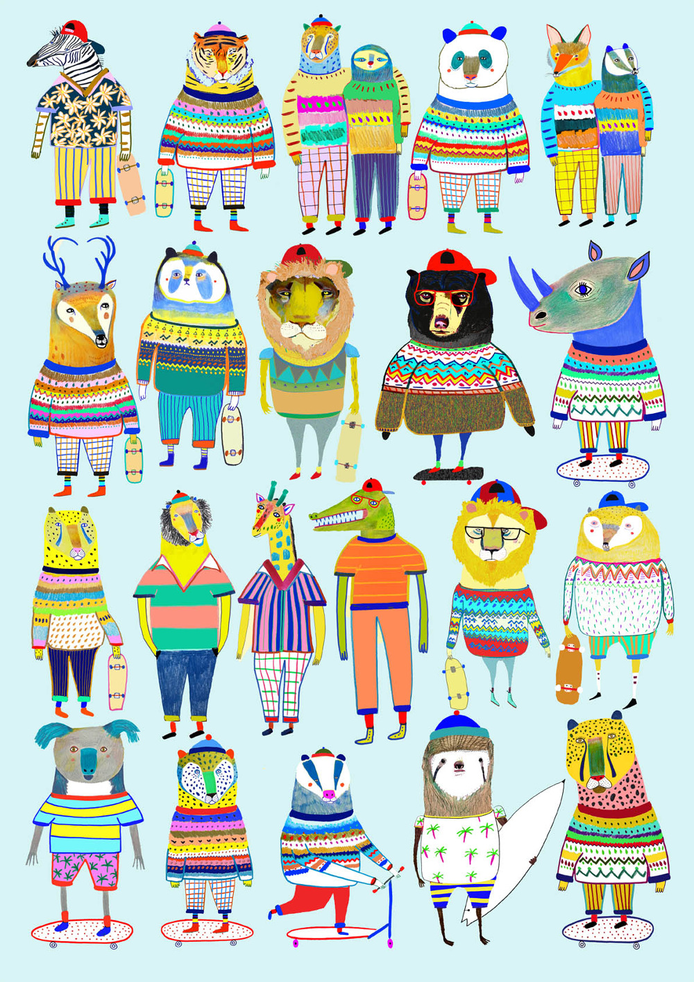 Animal Illustrations - Ashley Percival Illustration