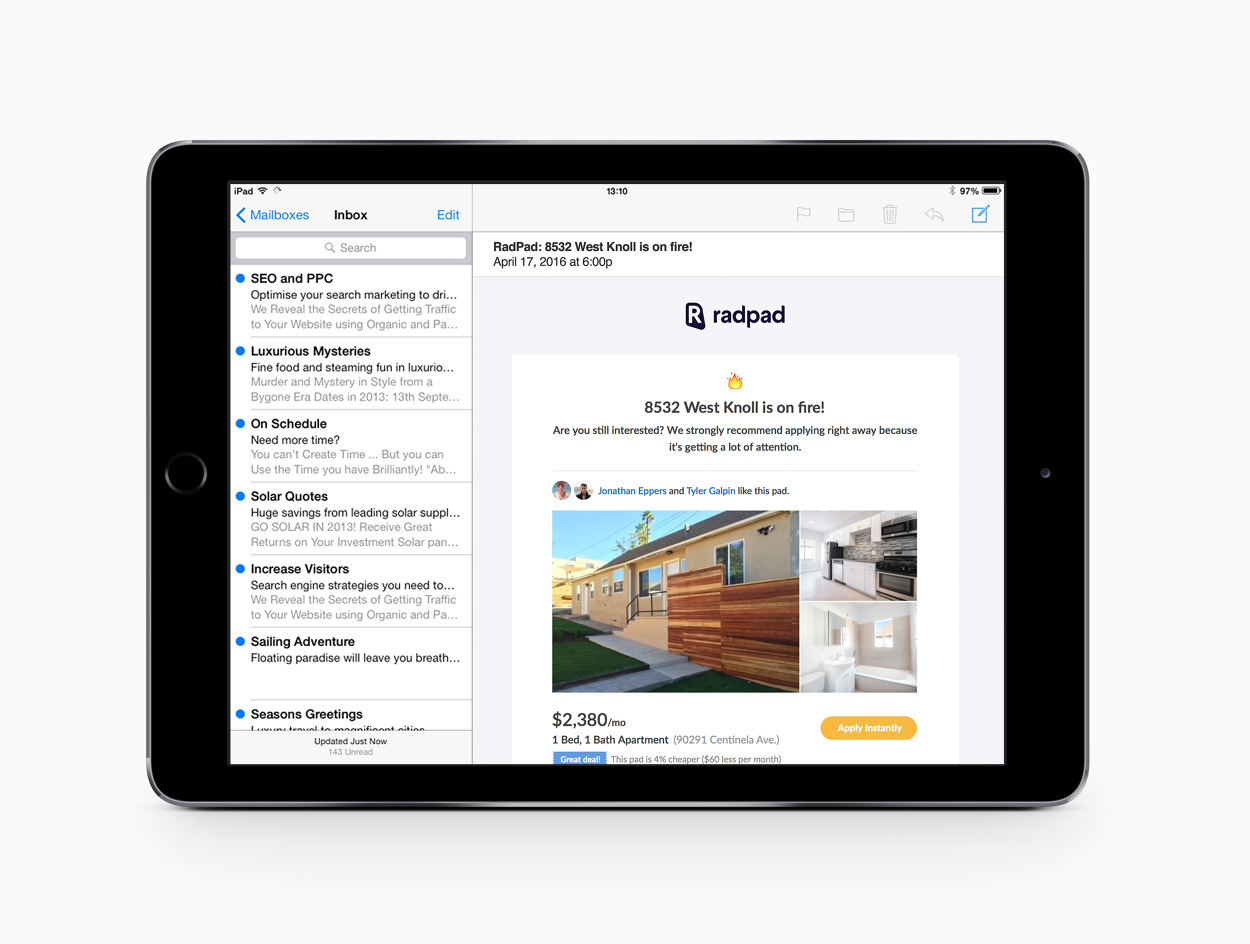 RadPad - Justin Mather | UI Engineer