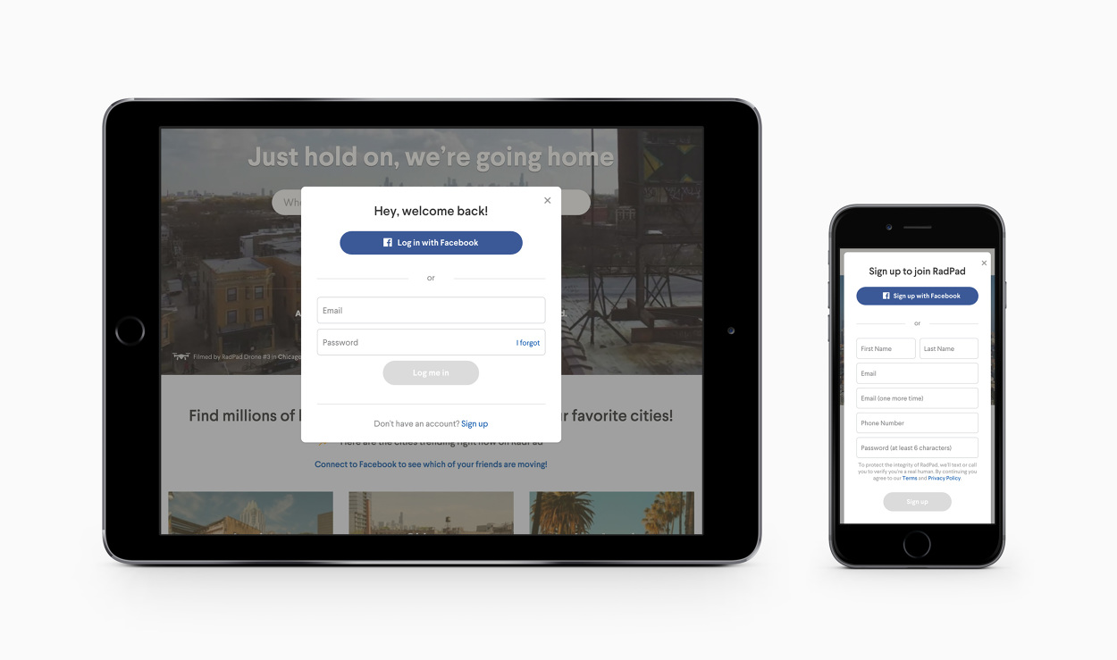 RadPad - Justin Mather | UI Engineer