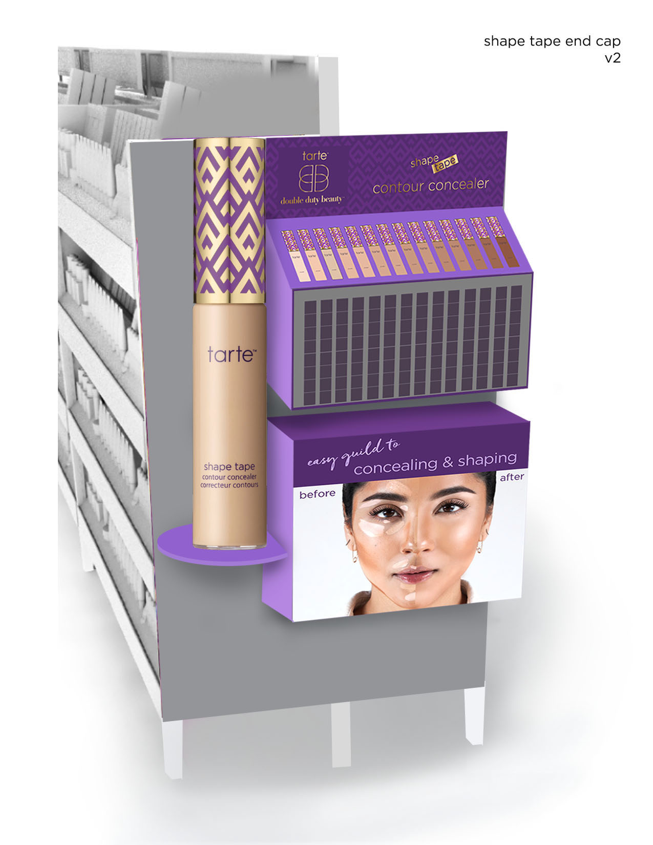 Ulta End Cap (Shape Tape Concealer) - Stella Creative Solutions