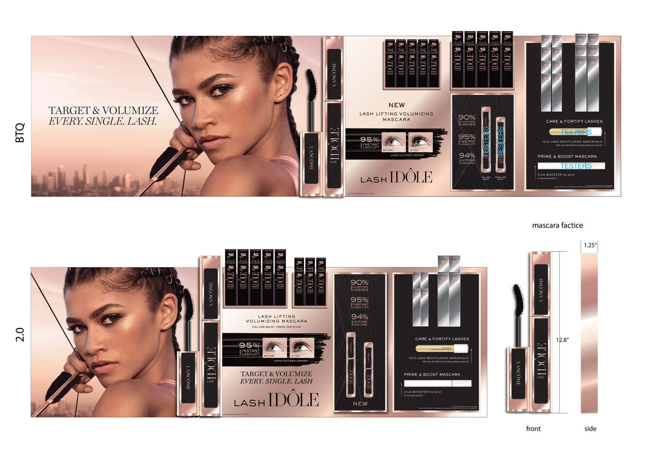 Idole Mascara Launch Display - Stella Creative Solutions