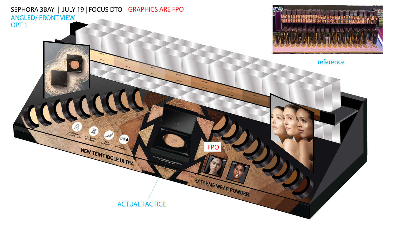 Foundation compact launch end cap - Stella Creative Solutions