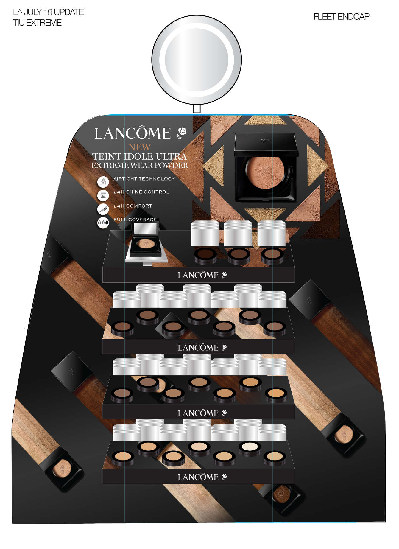 Foundation compact launch end cap - Stella Creative Solutions