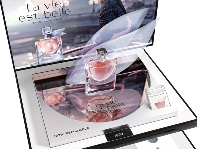 Ulta 2 sided Iconic gondola launch - Stella Creative Solutions