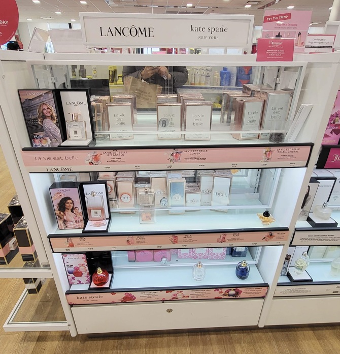 Ulta Fragrance Department Strip Design - Stella Creative Solutions