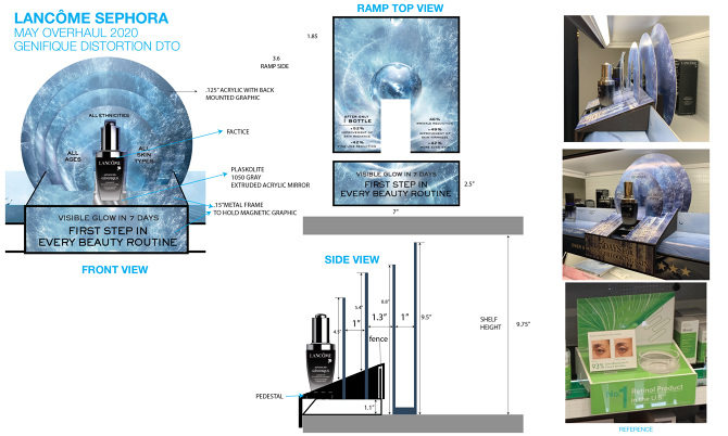 Sephora skincare gondola Overhaul - Stella Creative Solutions