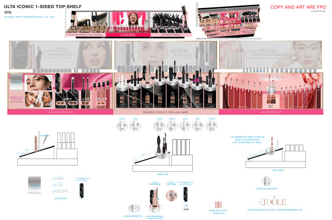 Ulta 4 Shelf Iconic Gondola Launch - Stella Creative Solutions