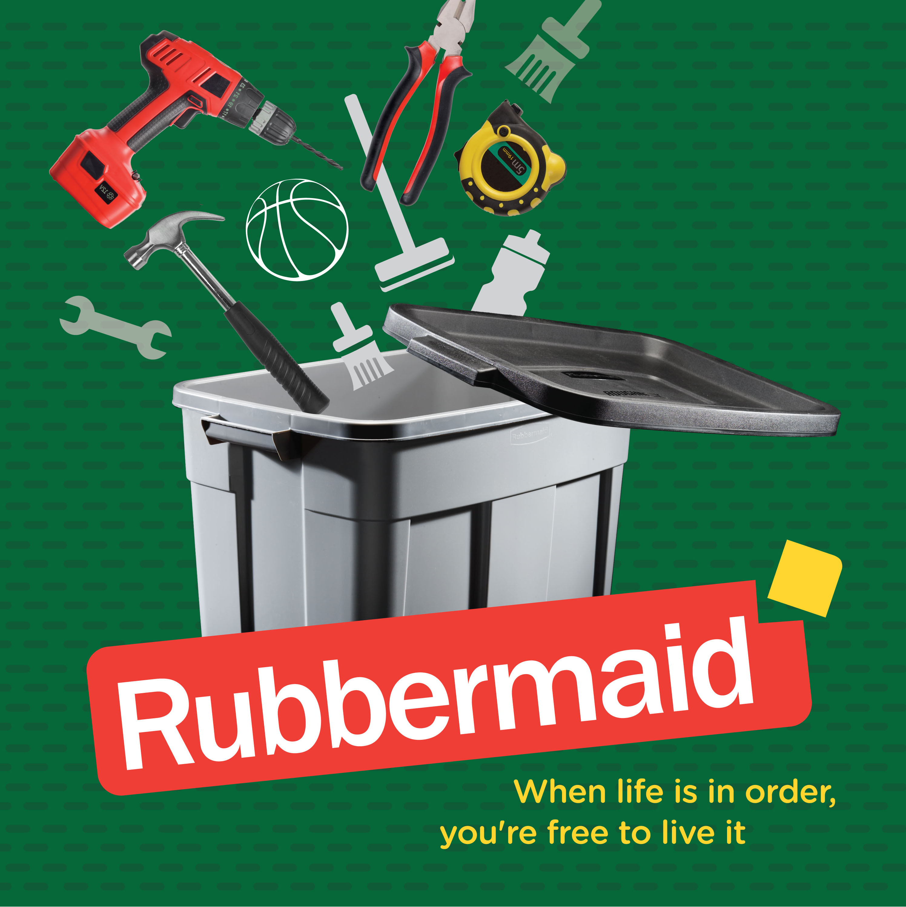 Rubbermaid Brand poster - Stella Creative Solutions
