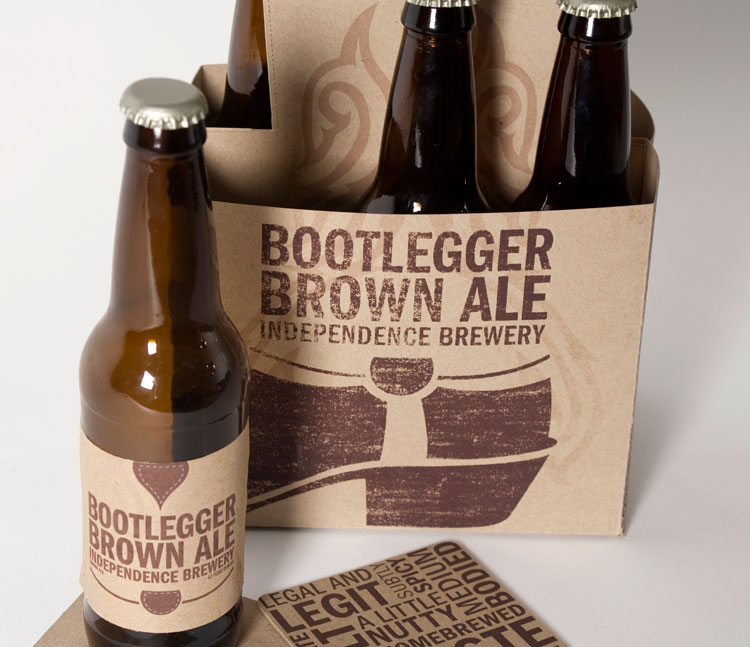 Bootlegger Brown Ale - megancampbelldesign.com
