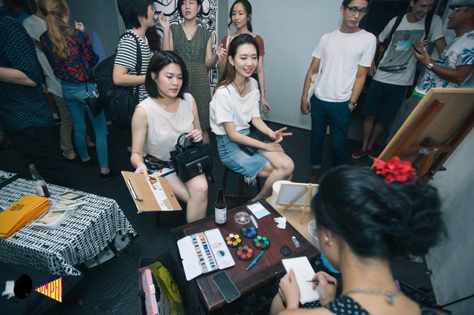 Live Art Performance - YvetteLai