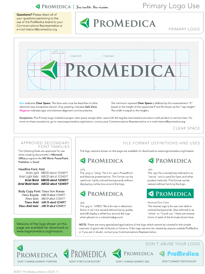 ProMedica Rebrand - hybridcreativethinker.com